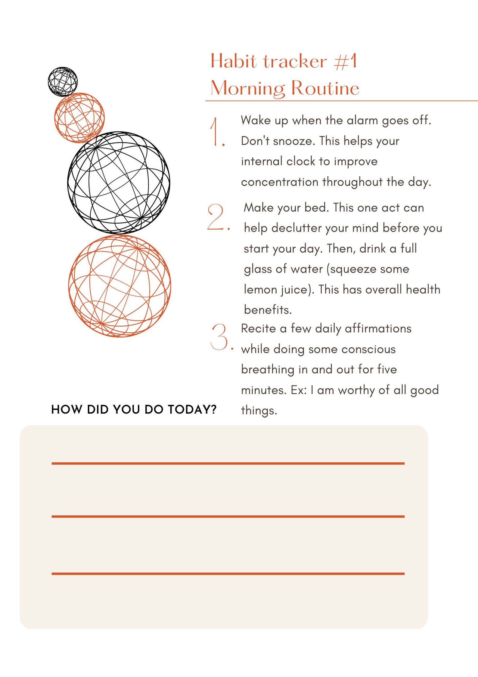 Printable Teen Habit Tracker, Student Tracker, Digital Tracker, Daily ...