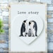 Penguin Family Love Story Printable Digital Wall Art - Etsy