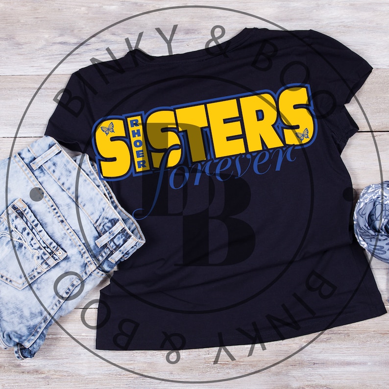 Rhoer Sisters Forever Cut File SVG, Sigma Gamma Rho Sorority Cut File ...