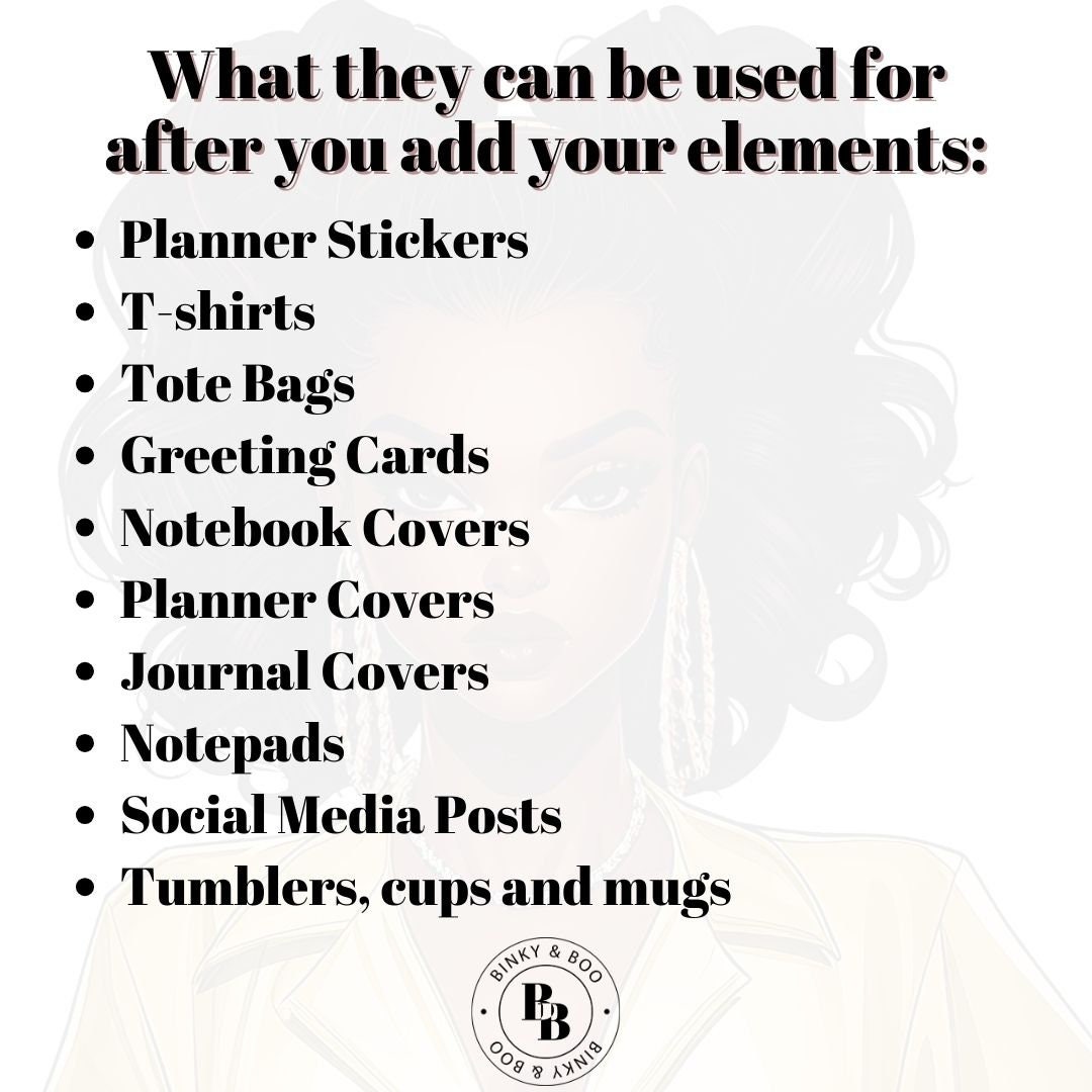 Binky and Boo Designs African-american Clip Art With a Small Business ...