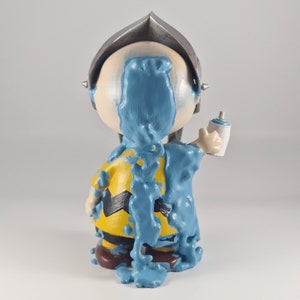 MF Doom X Charlie Brown Fluid Art Toy by Monday Meltoys PREORDER - Etsy