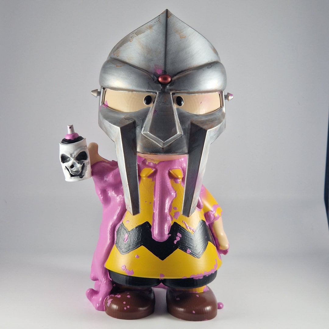 MF Doom X Charlie Brown Fluid Art Toy by Monday Meltoys PREORDER - Etsy