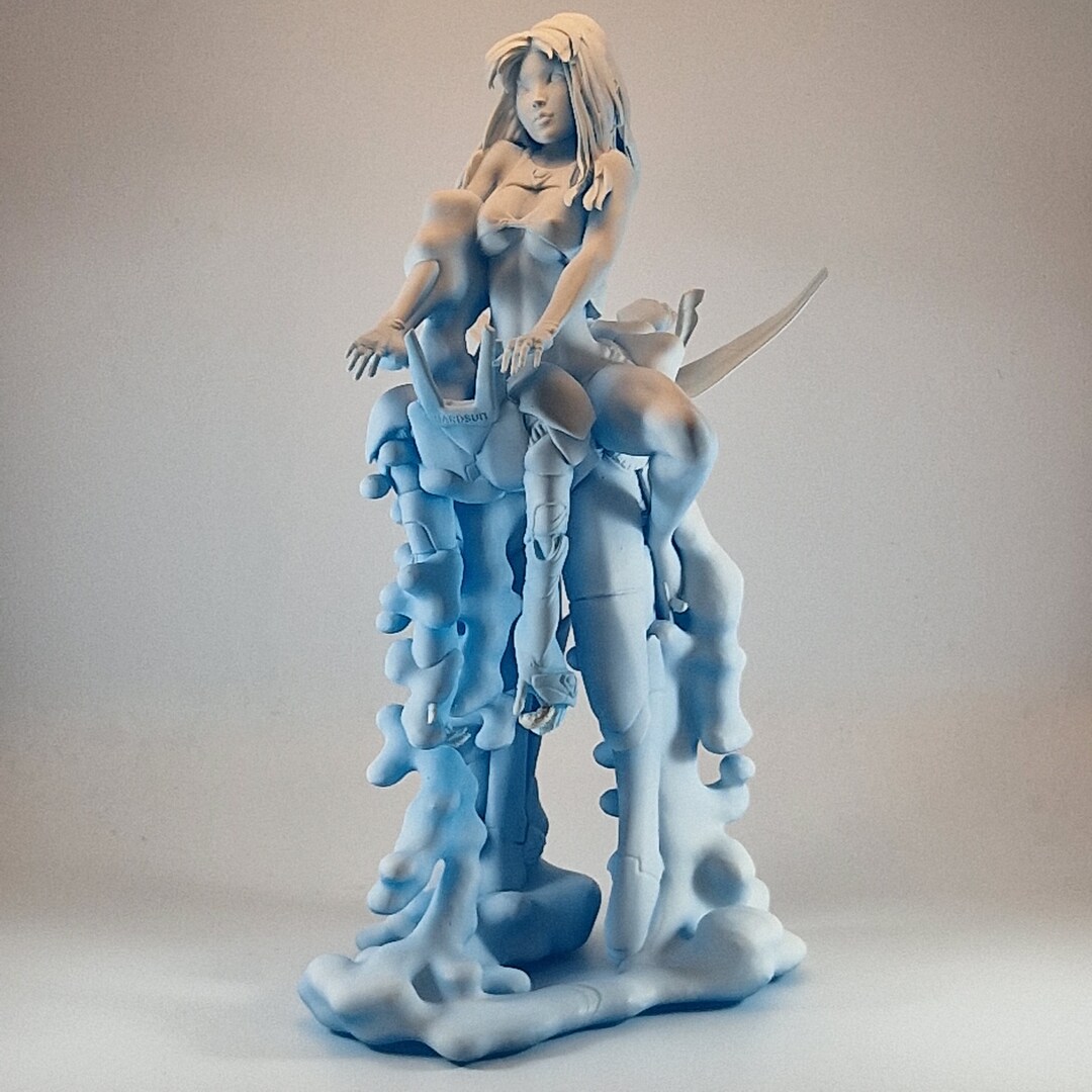 Bubblegum Crisis Fluid Sculpture. PREORDER - Etsy