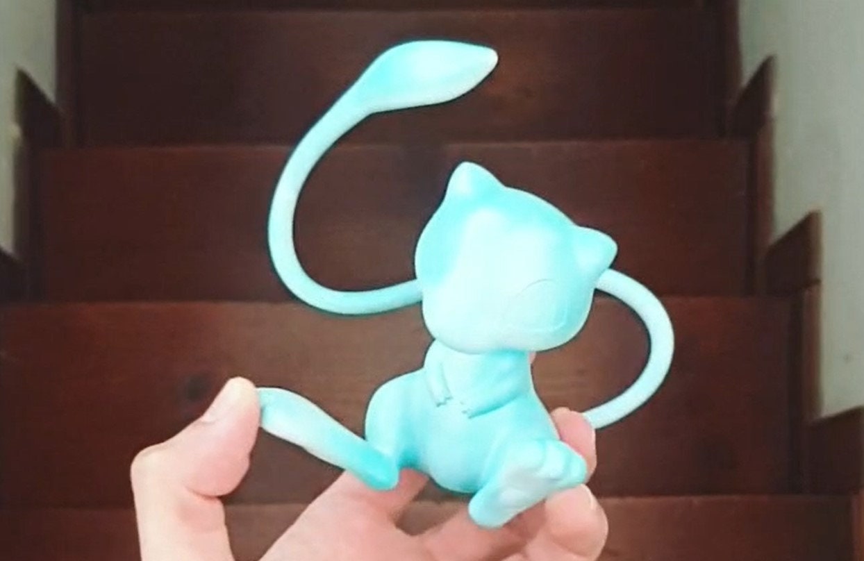 Pokemon Mew Fluid Sculpture PREORDER - Etsy