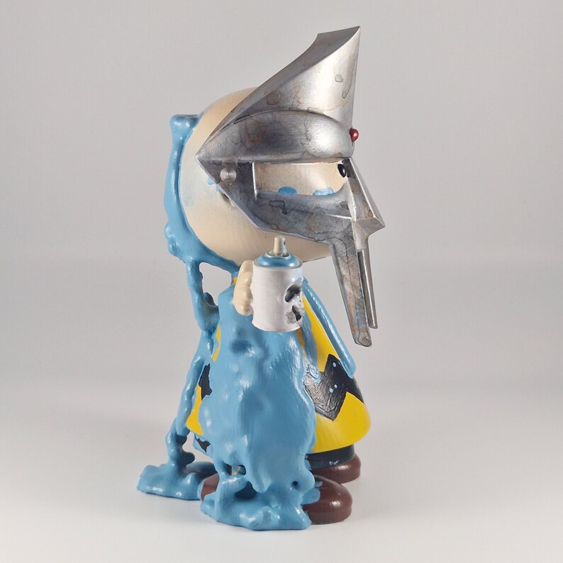MF Doom X Charlie Brown Fluid Art Toy by Monday Meltoys - Etsy