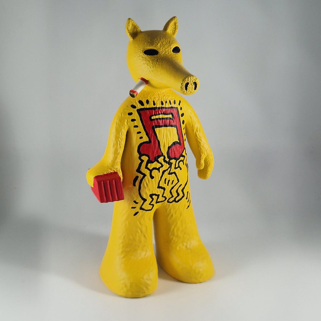 Keith Haring X Quasimoto – Designer Art Toy Tribute - Etsy