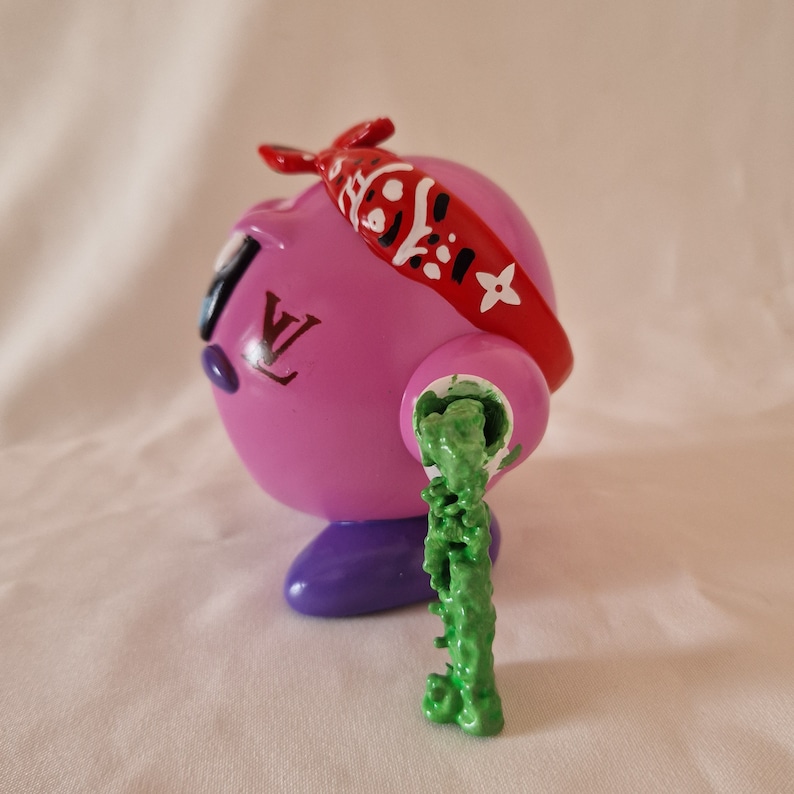 Kirby “gang Lean” – Custom Art Toy Sculpture - Etsy