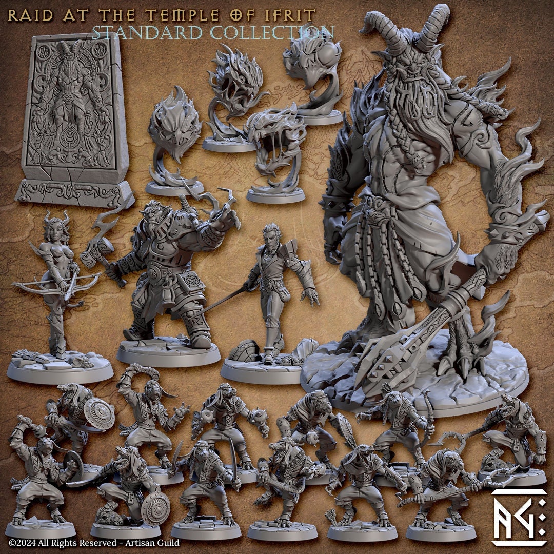 Raid at the Temple of Ifrit Collection - Raid at the Temple of Ifrit ...