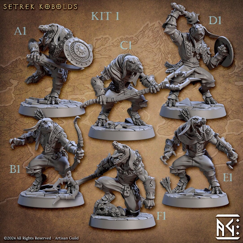 Setrek Kobold Collection - Raid at the Temple of Ifrit - Kobold ...