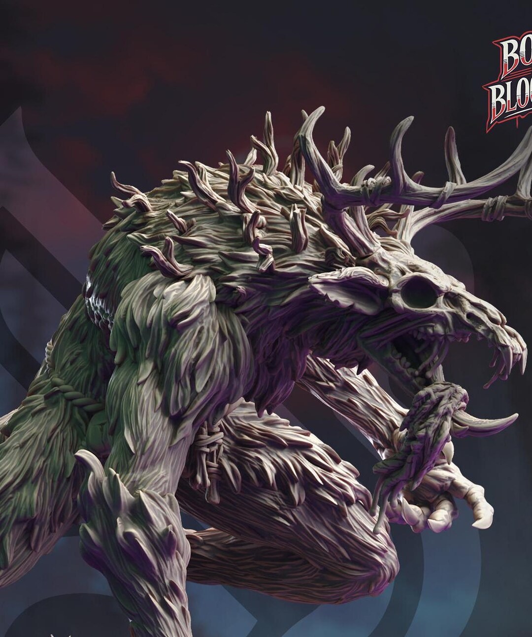 Dreadclaw, Werendigo Monstrosity - Bound in the Bloodmoon - Miniature ...