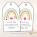 Teacher Thank You Gift Tag, Teacher End Year Gift, Teacher Appreciation ...