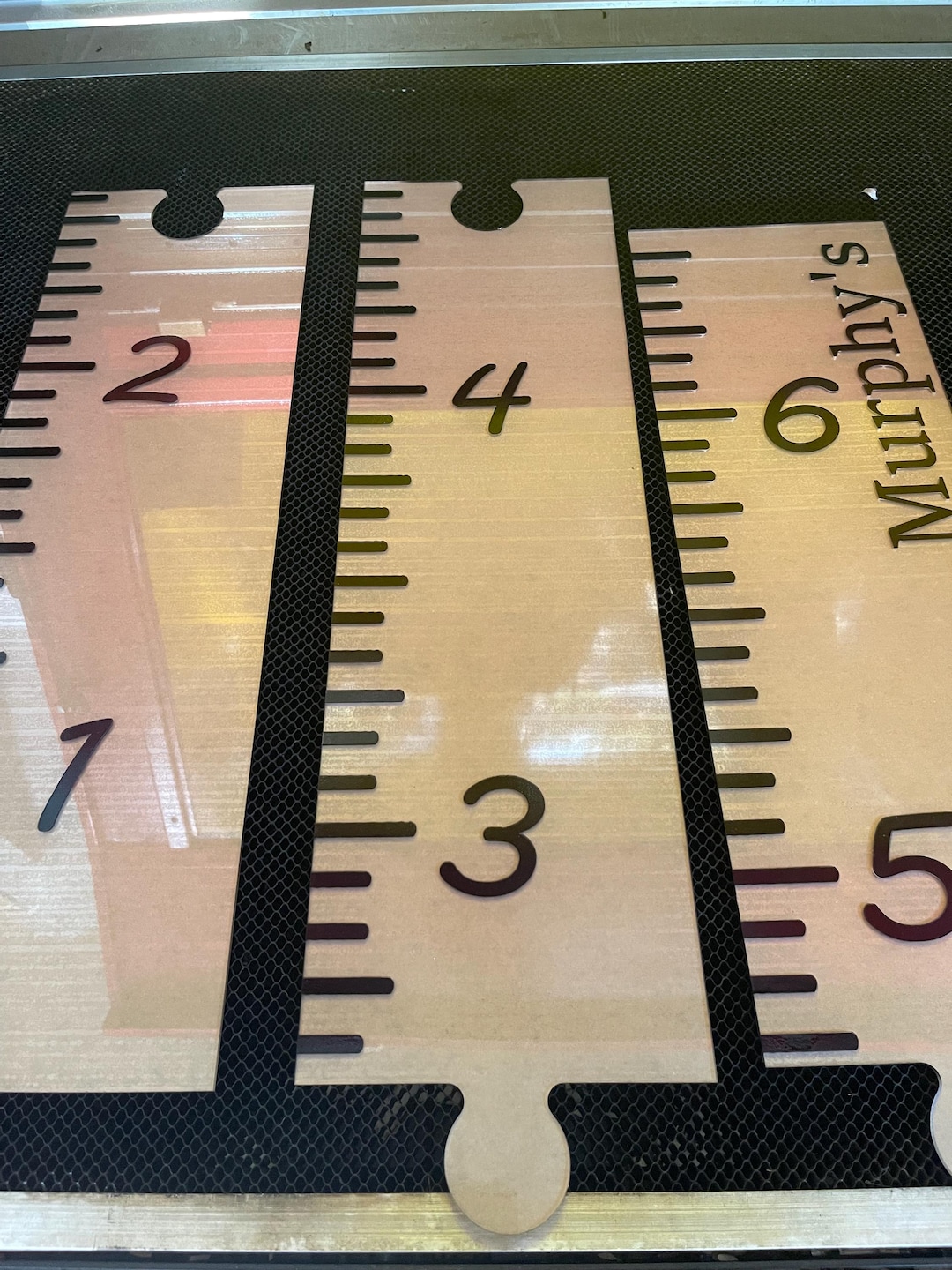 Personalized Custom Family Growth Chart. Childs Growth Chart. Acrylic ...