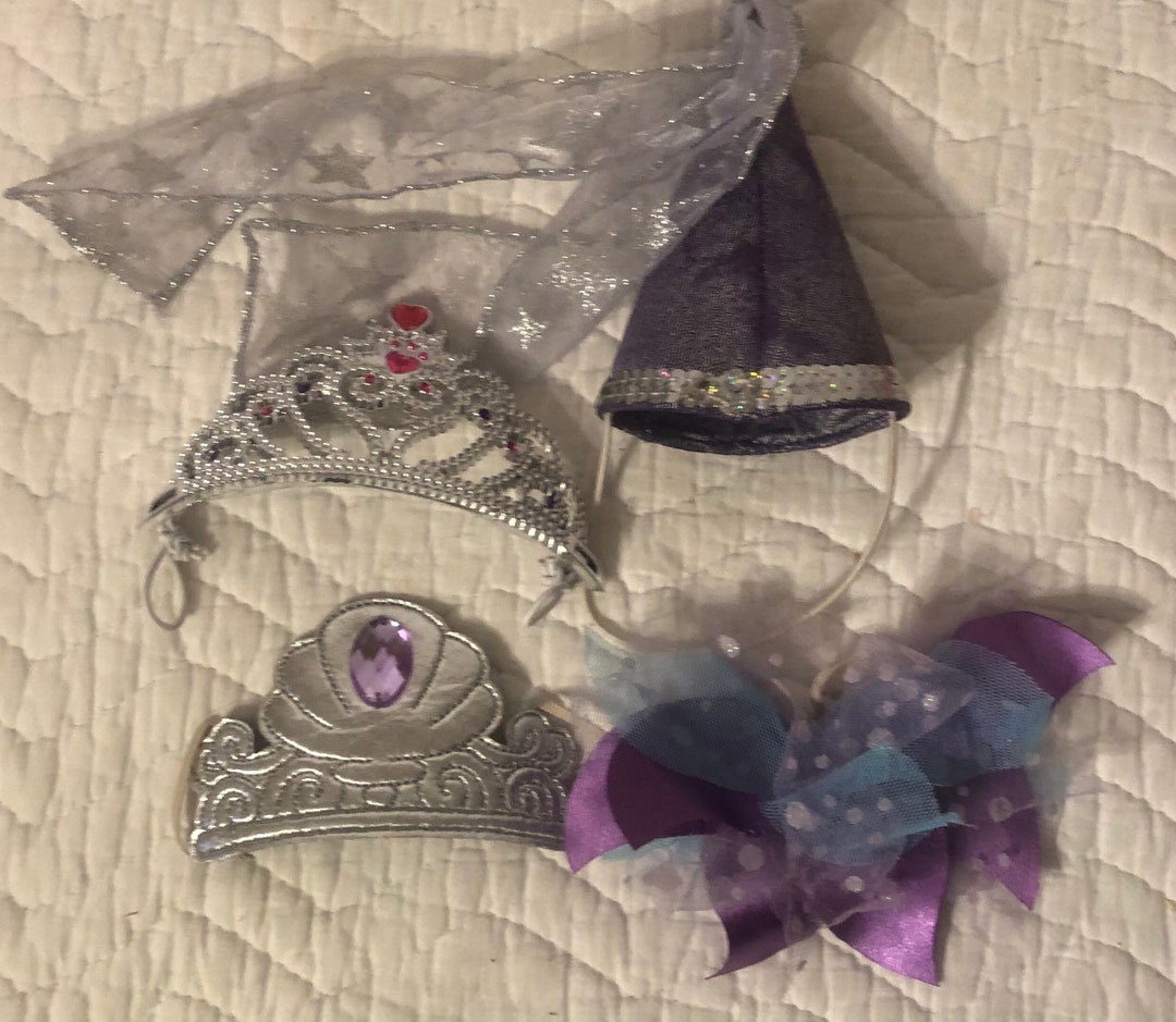 Vintage Build A Bear Accessories Princess Tiearra's Bow and Hat - Etsy