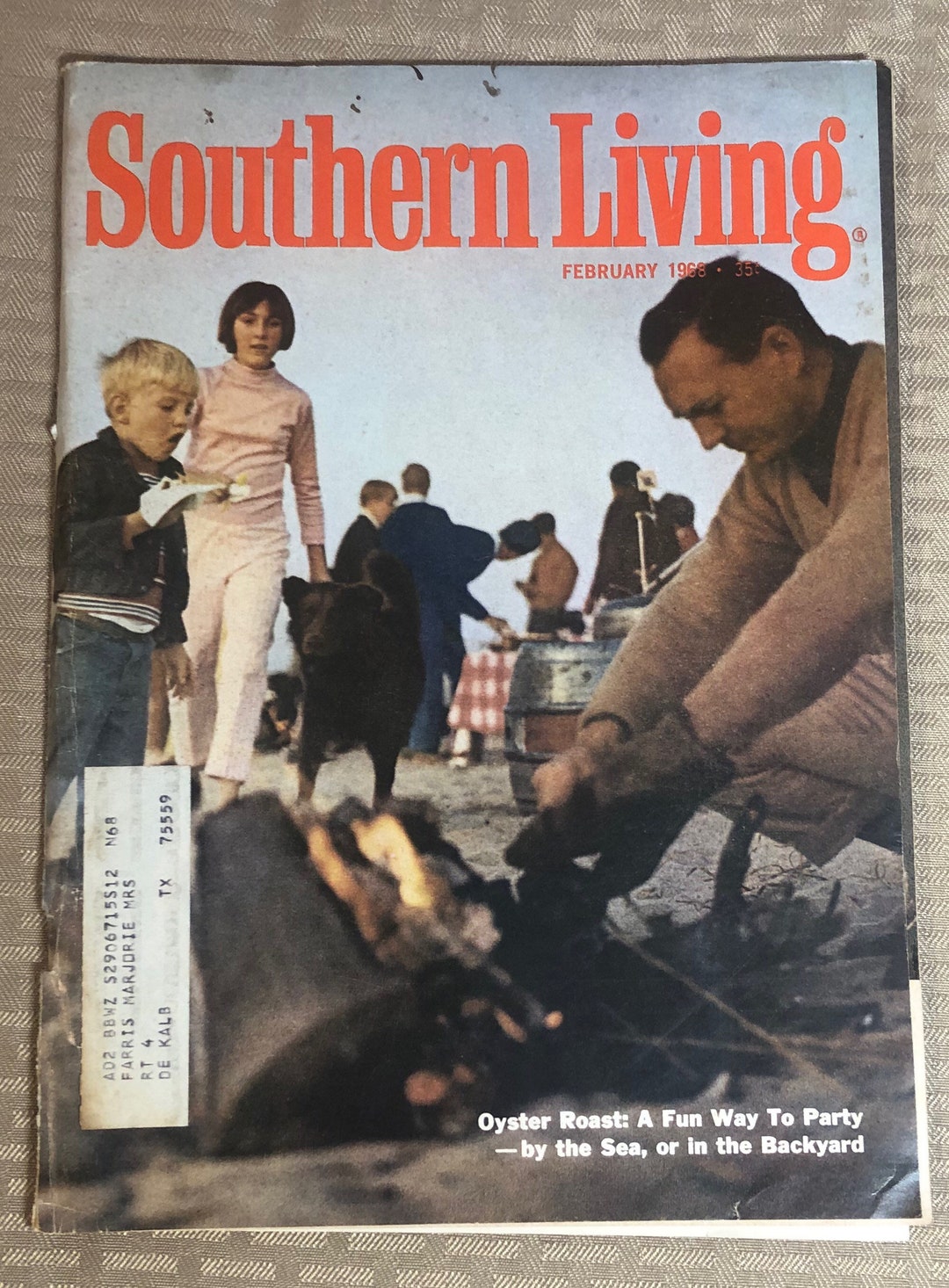 Vintage 1968 Southern Living Magazine - Etsy