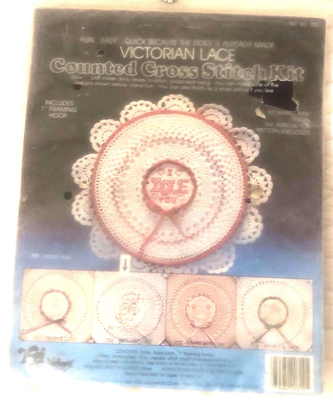 Victorian Lace Cross Stitch Kit - Etsy