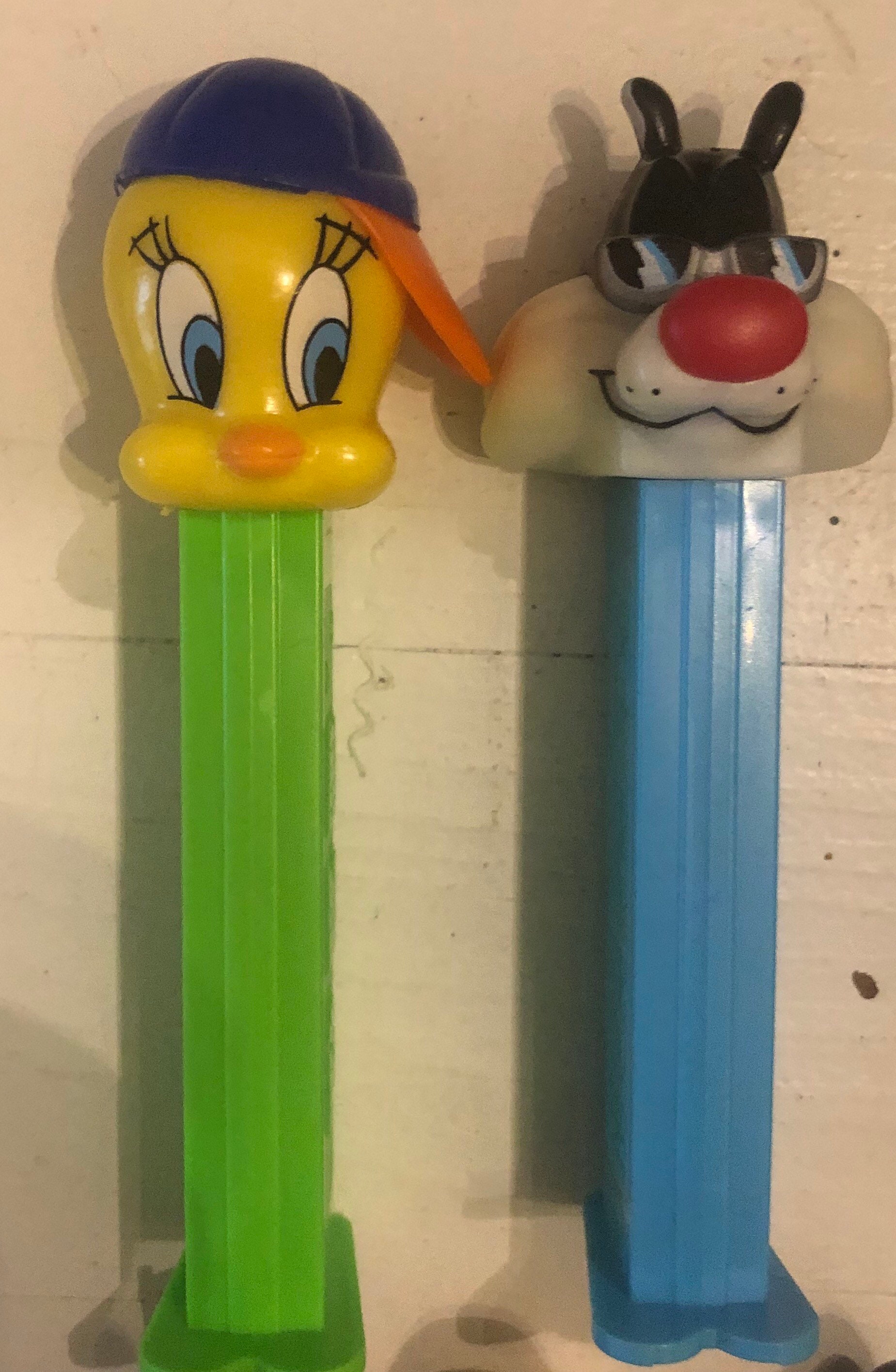 Vintage Pez Dispensers Set of 8 Cartoon - Etsy