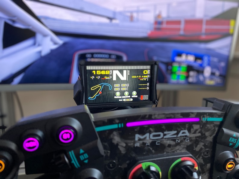 Full 5 Dashboard for MOZA Racing R9 and R5 DD Touchscreen - Etsy UK