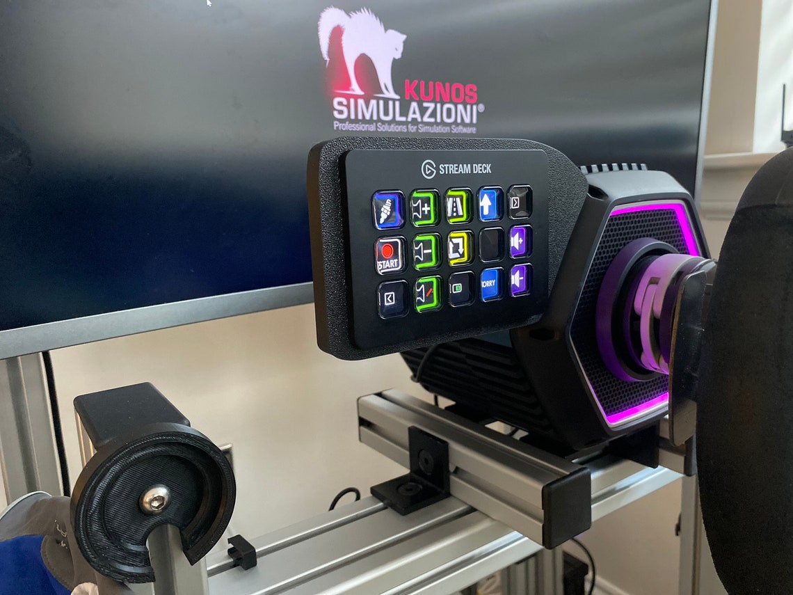 Streamdeck Mk2 Mount for Thrustmaster T818 Left Mount for - Etsy UK