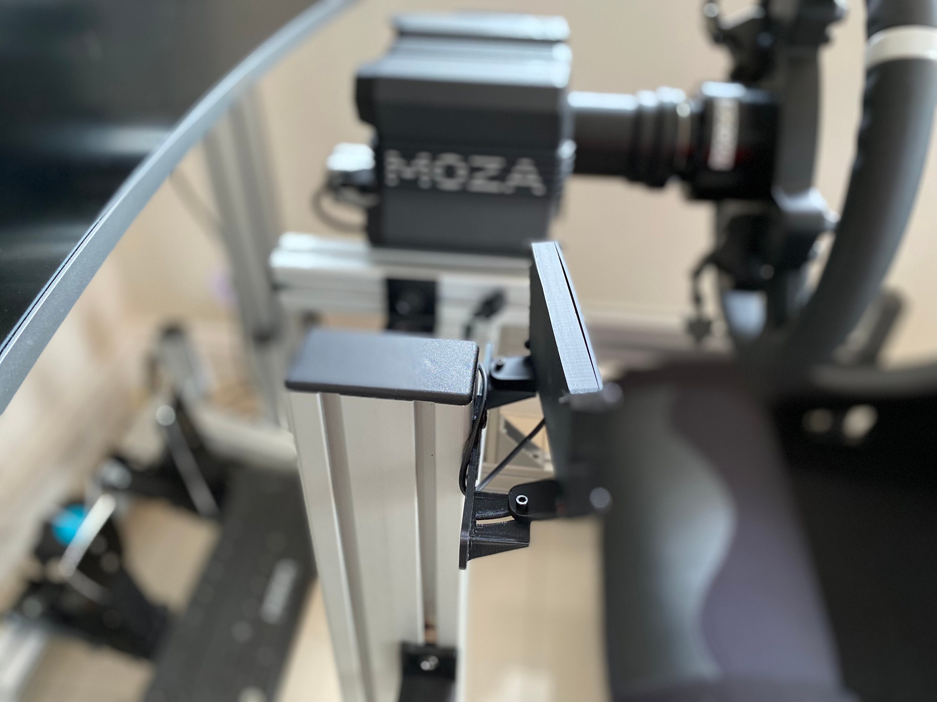Profile Mount for Dashboards Compatible With MOZA Racing DD - Etsy Canada
