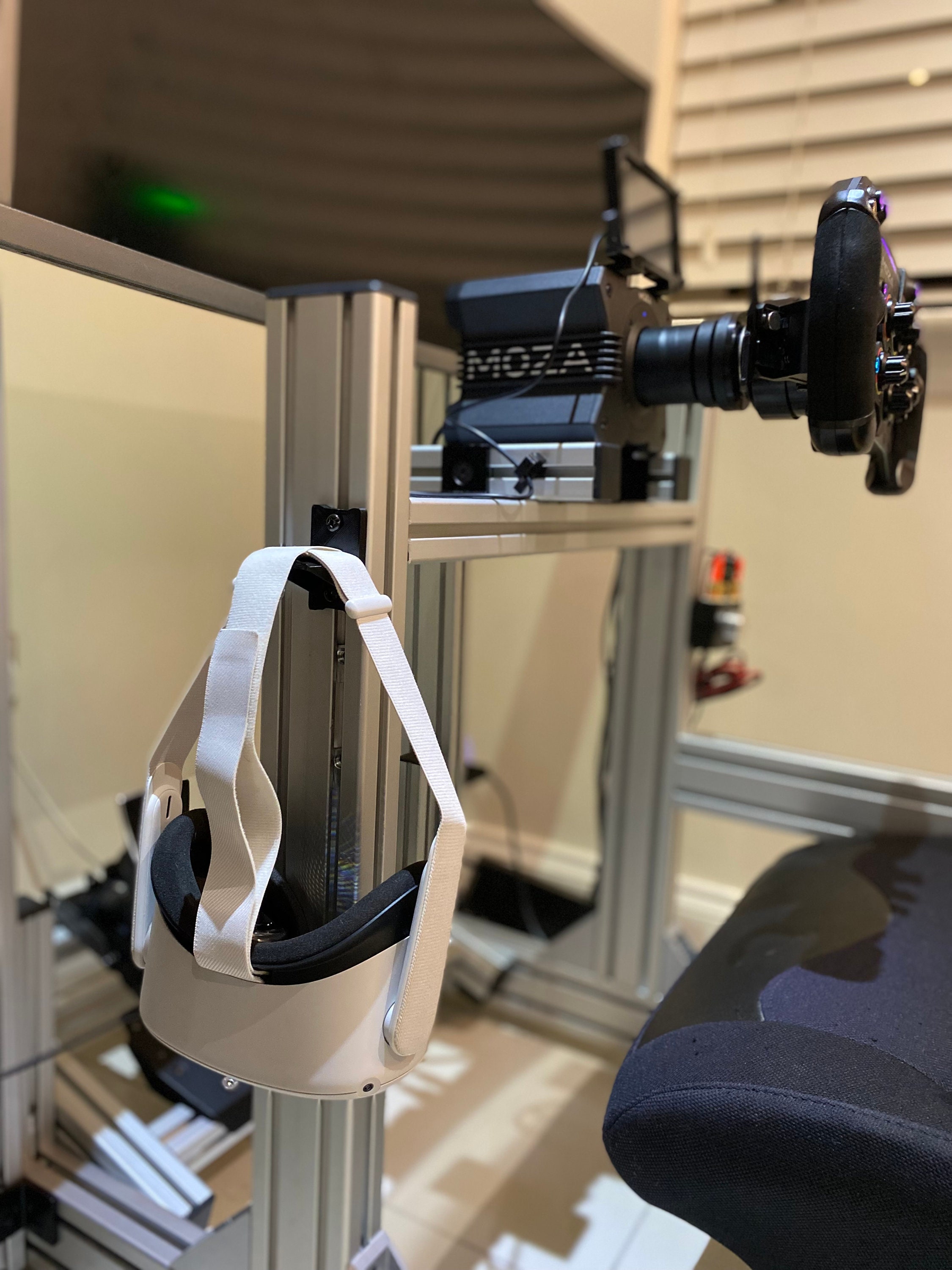 Headphone Holder for Aluminium Profile Sim Rigs Sim Racing - Etsy UK