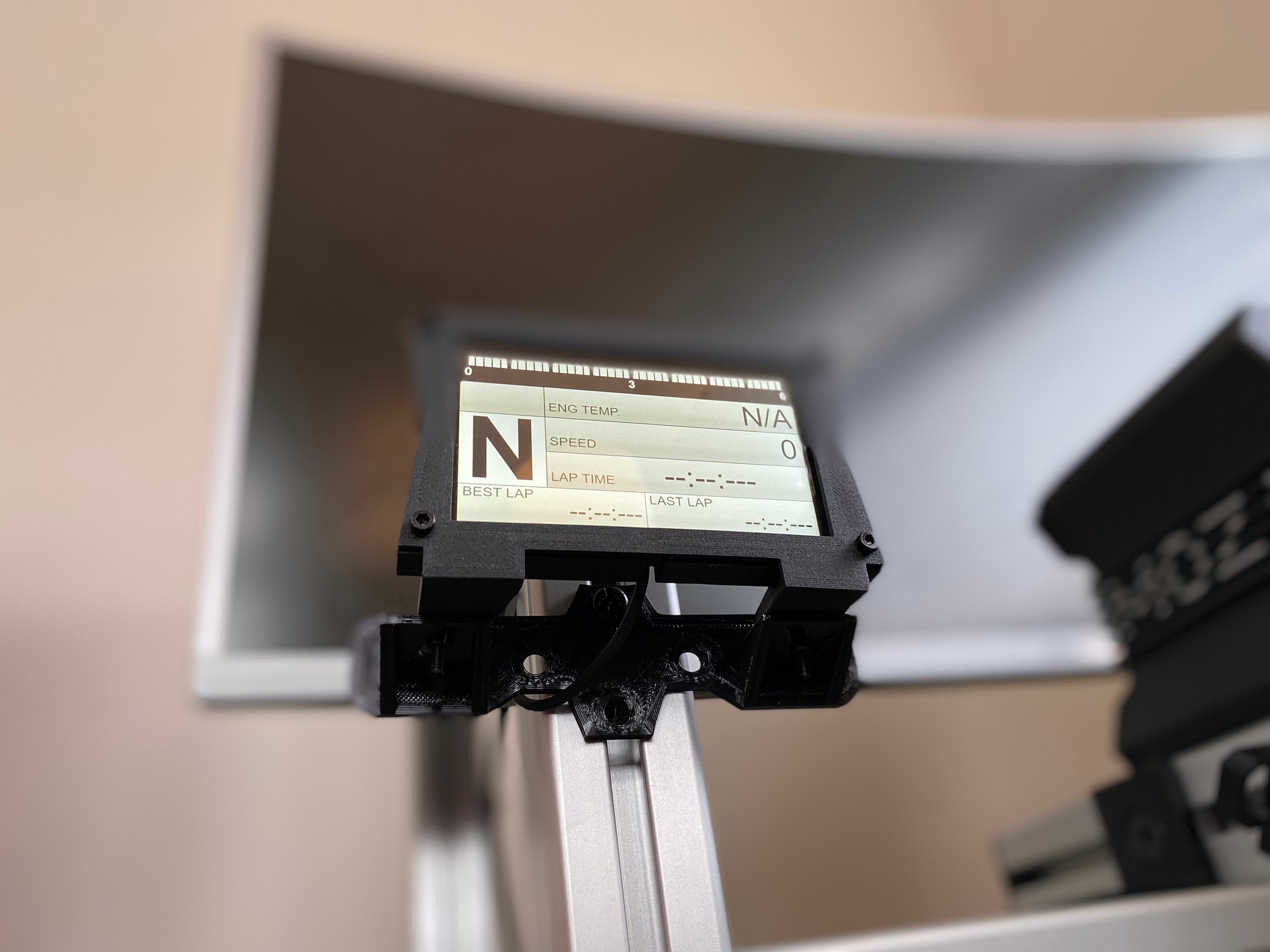 Profile Mount for Dashboards Compatible With MOZA Racing DD - Etsy Canada