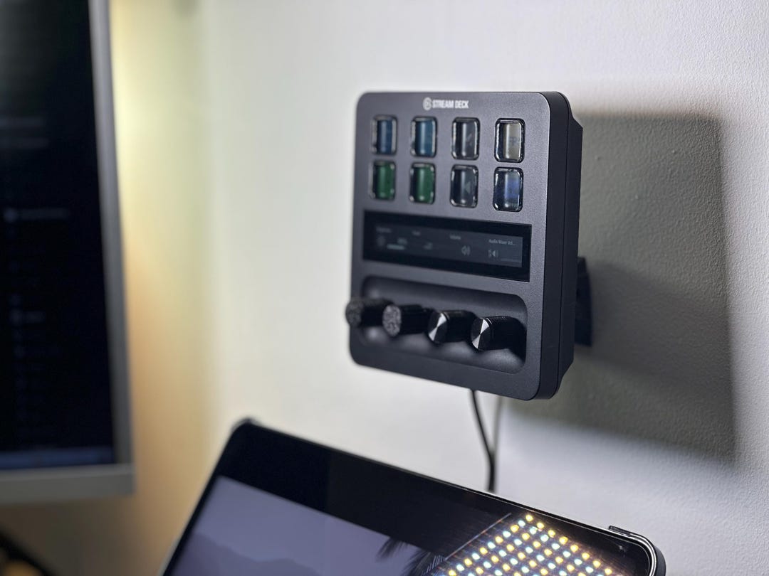 Wall Mount for Streamdecks, Rode Streamer X, Shelf Mount Stream Deck ...