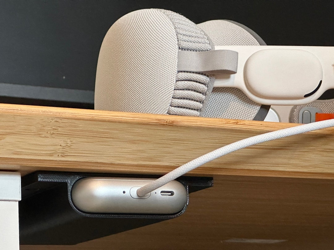Apple Vision Pro Battery Mount - Under Desk Battery Mount AVP, Apple ...