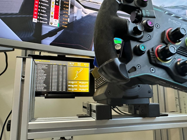 Chunky Tablet Mount Over Monitor: Sim Racing Cockpit Tablet Stand - Etsy