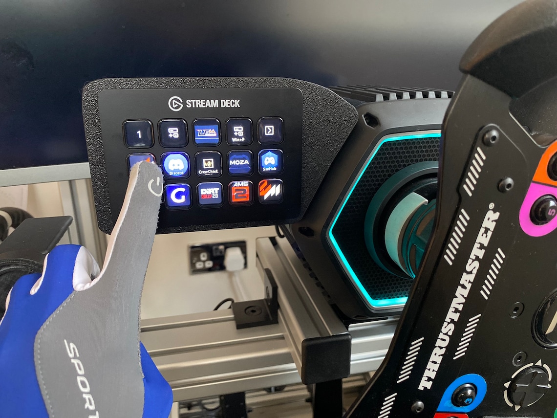 Streamdeck Mk2 Mount for Thrustmaster T818 Left Mount for - Etsy UK