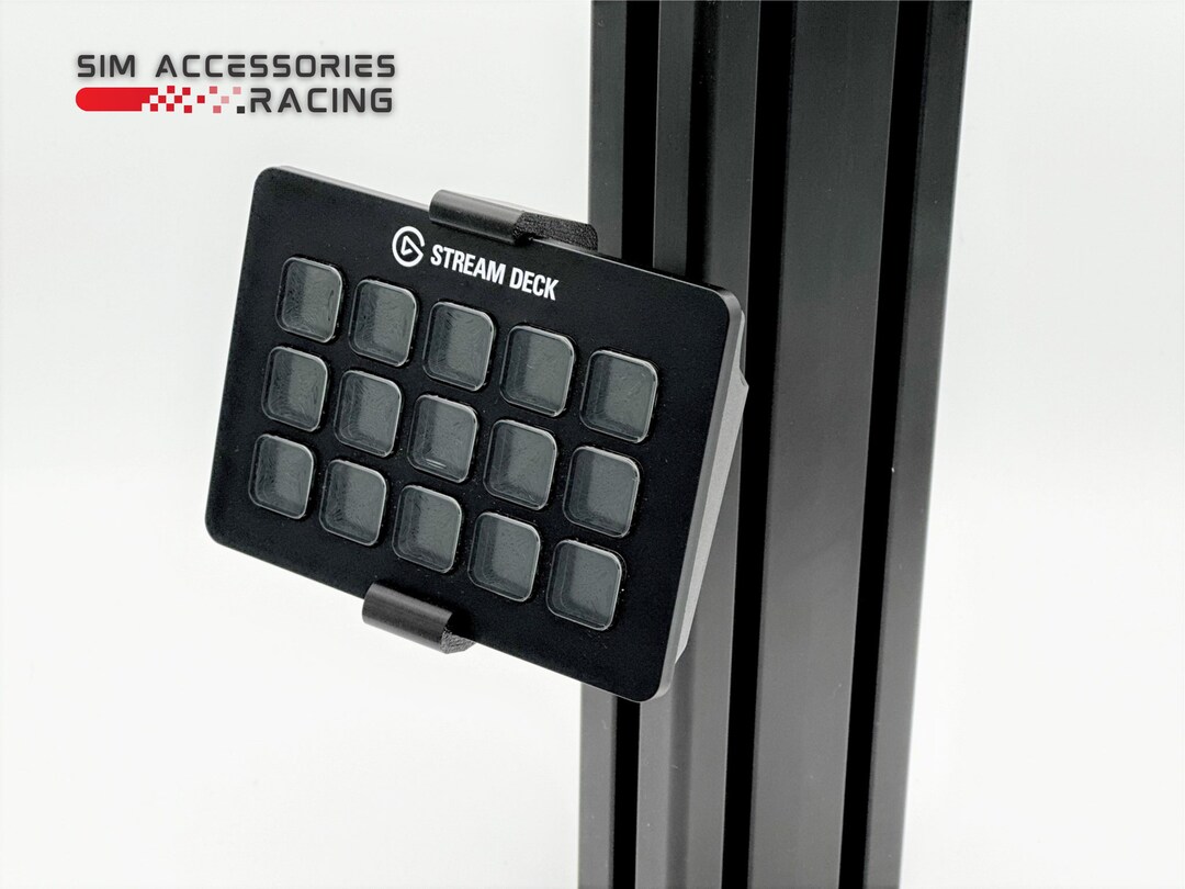 Minimal Streamdeck MK2 Mount for Aluminium Profile Extrusions 4080 3060 ...