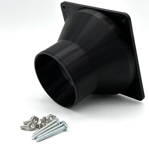 120/140mm Fan to 3" Intake Adapter: Wind Simulator Tube (76mm) - Etsy