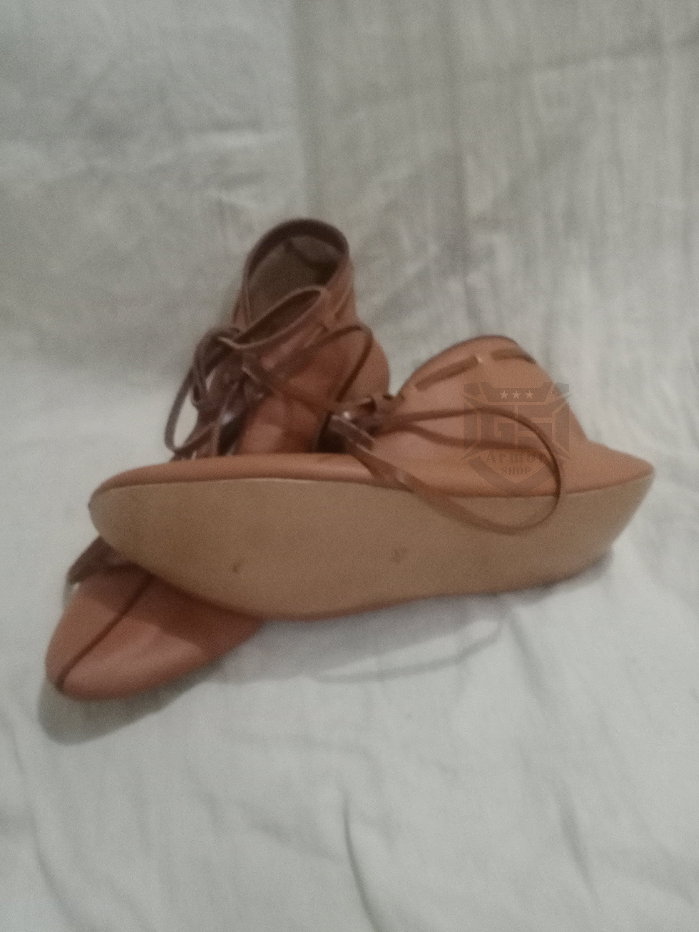 Viking Turn Shoes Turn Shoes Reenactment Shoes With Leather Sole Hedeby ...