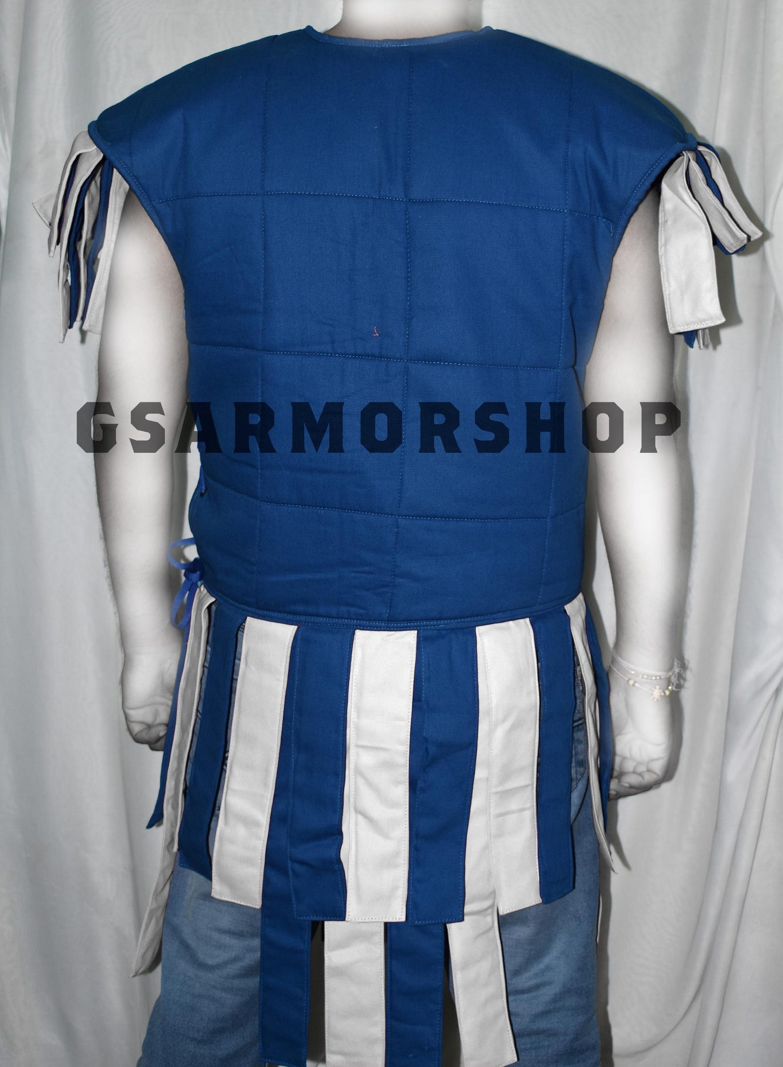 Roman Subarmalis - White Roman Costume, Viking Tunica Dress, Halloween ...