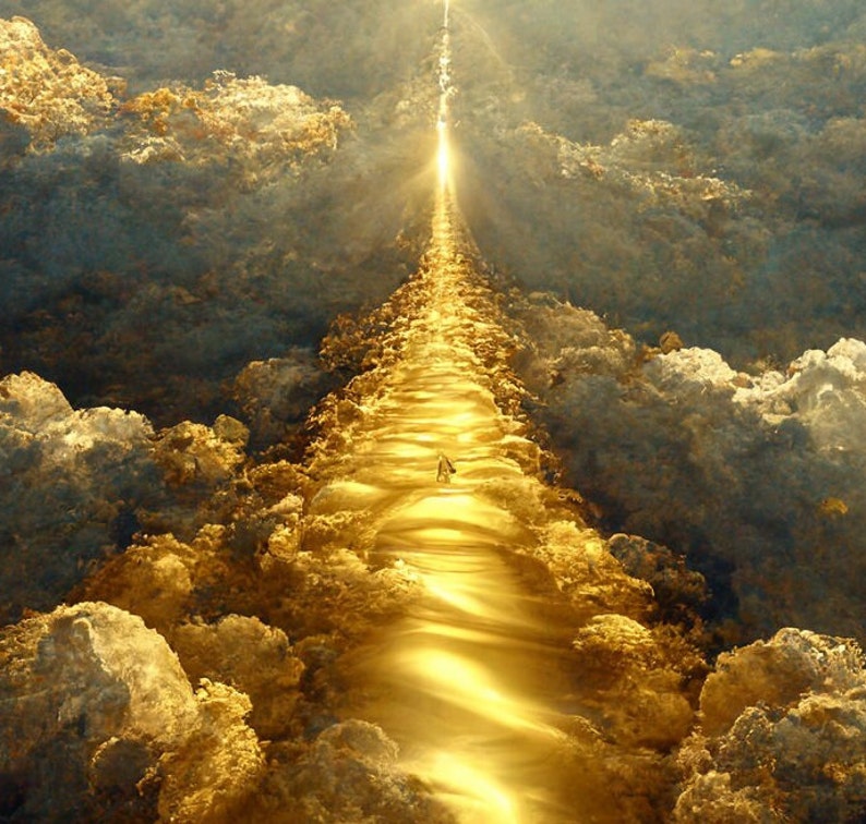 Printable Wall Art - Pathway to Heaven - Etsy