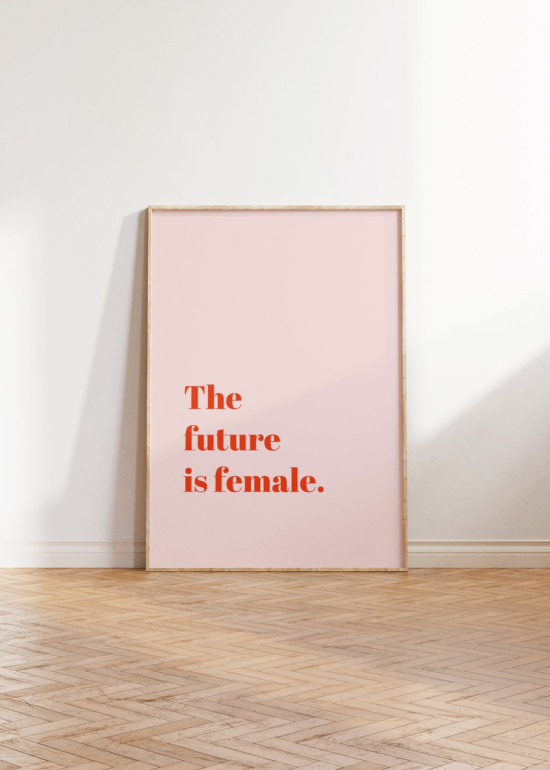 Feminism Poster the Future is Female Art Print Feminist, Empowerment ...