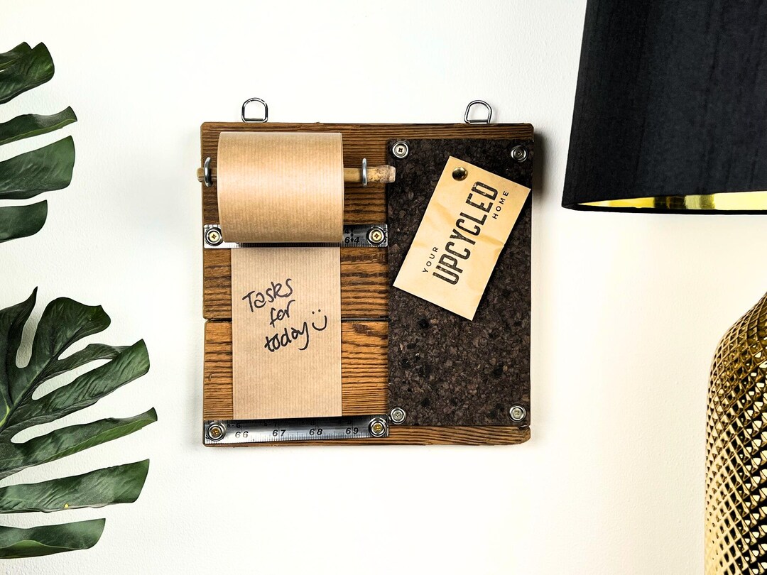 Wall to Do List & Noticeboard | Kraft Paper Roll | Handmade Cottagecore ...
