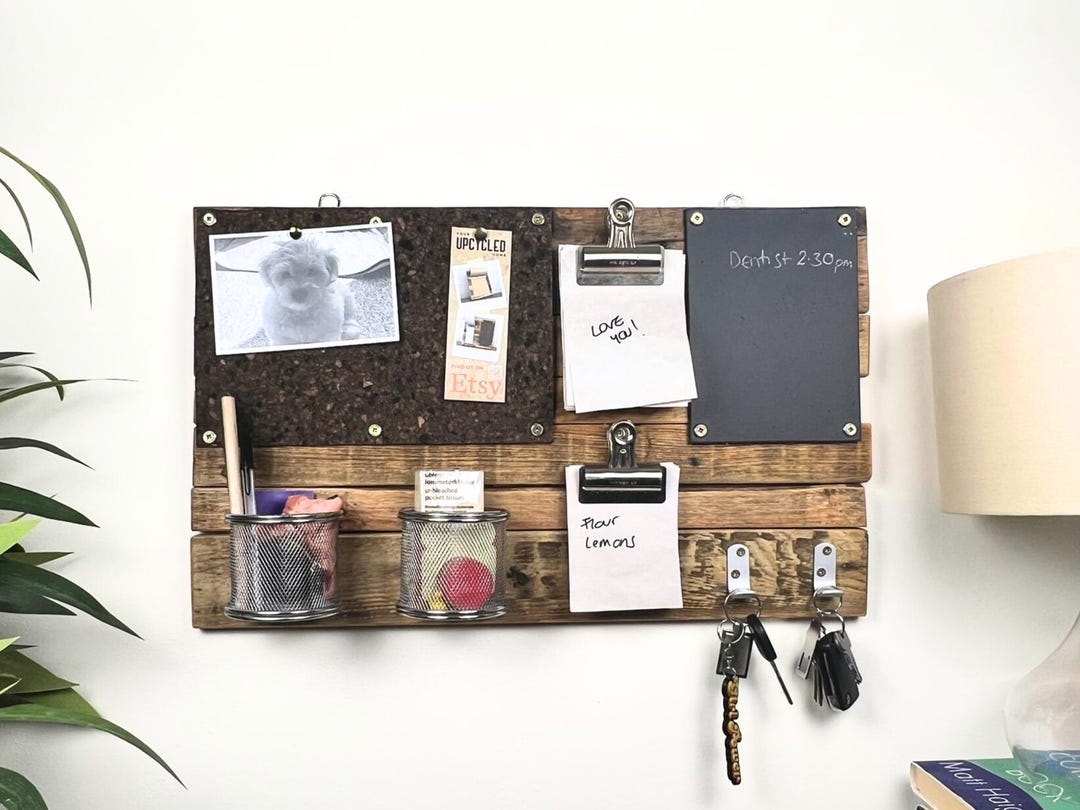 Large Pinboard & Chalkboard Landscape Noticeboard | Handmade ...