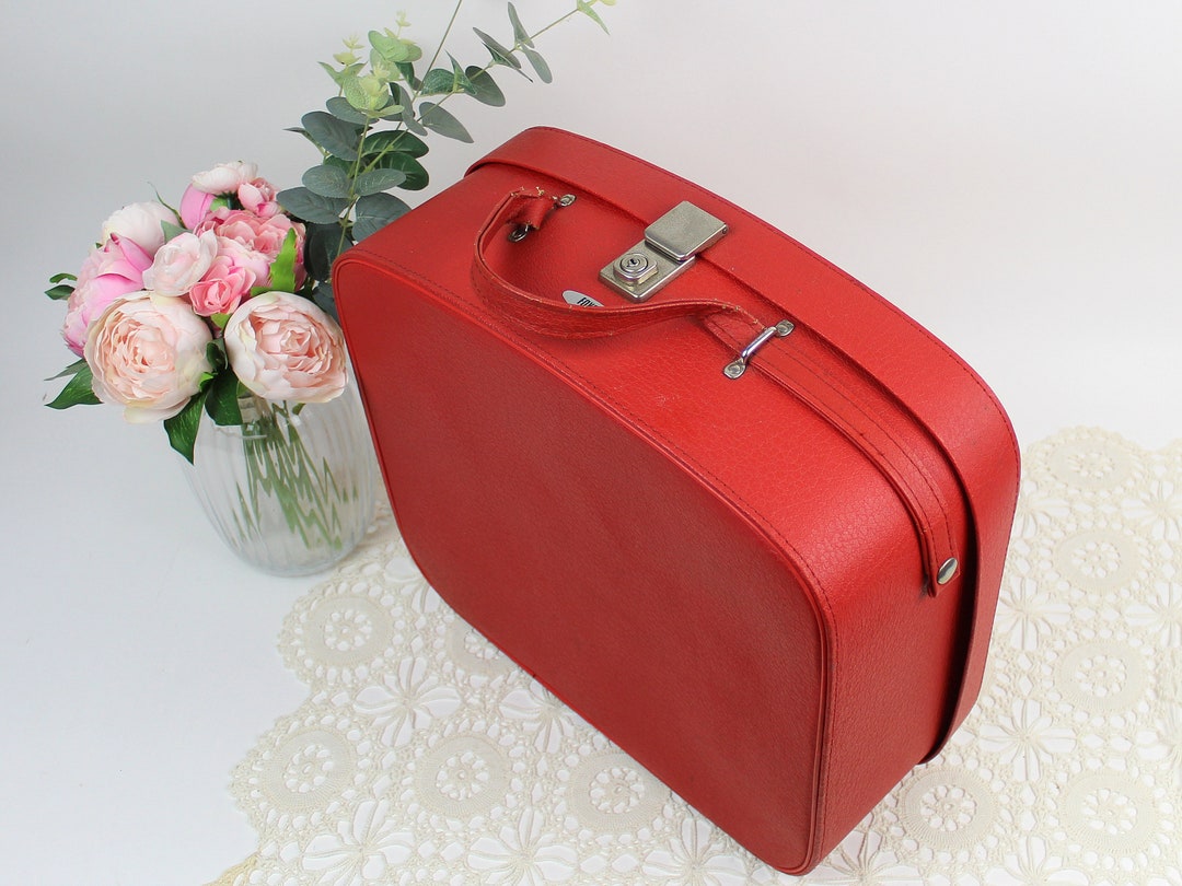 1960's Vintage Vanity Case in Vibrant Red. FOXCROFT by - Etsy UK