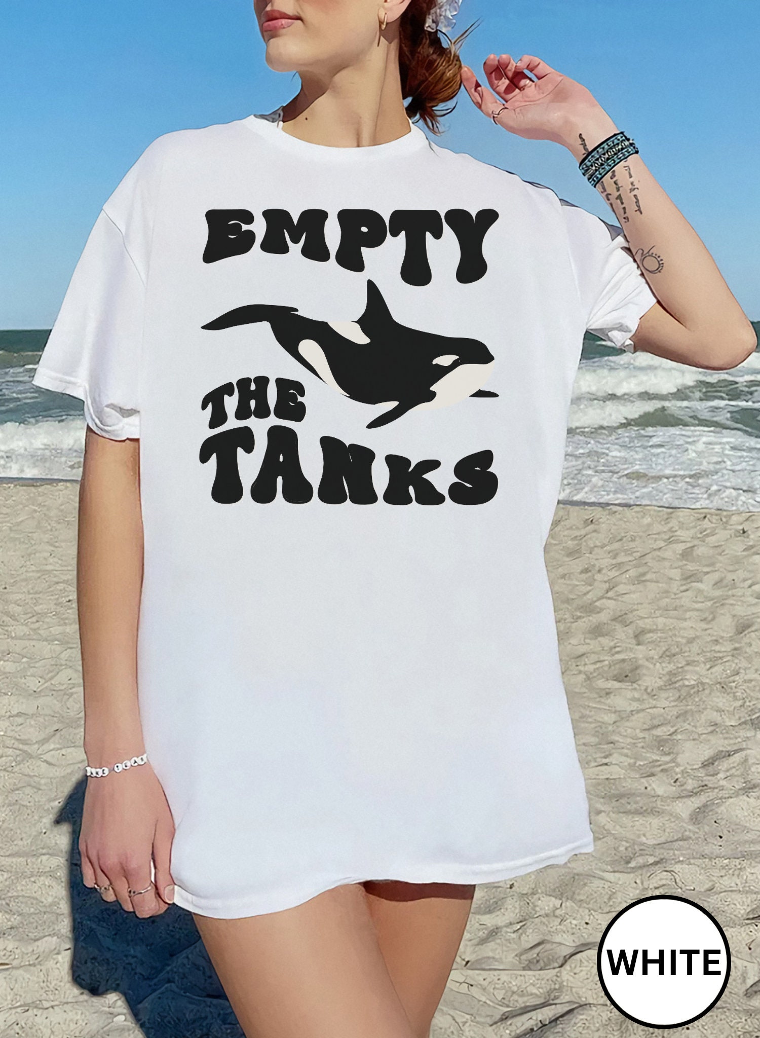 Empty the Tanks Shirt Orca Shirt Orca Whale Shirt Killer - Etsy