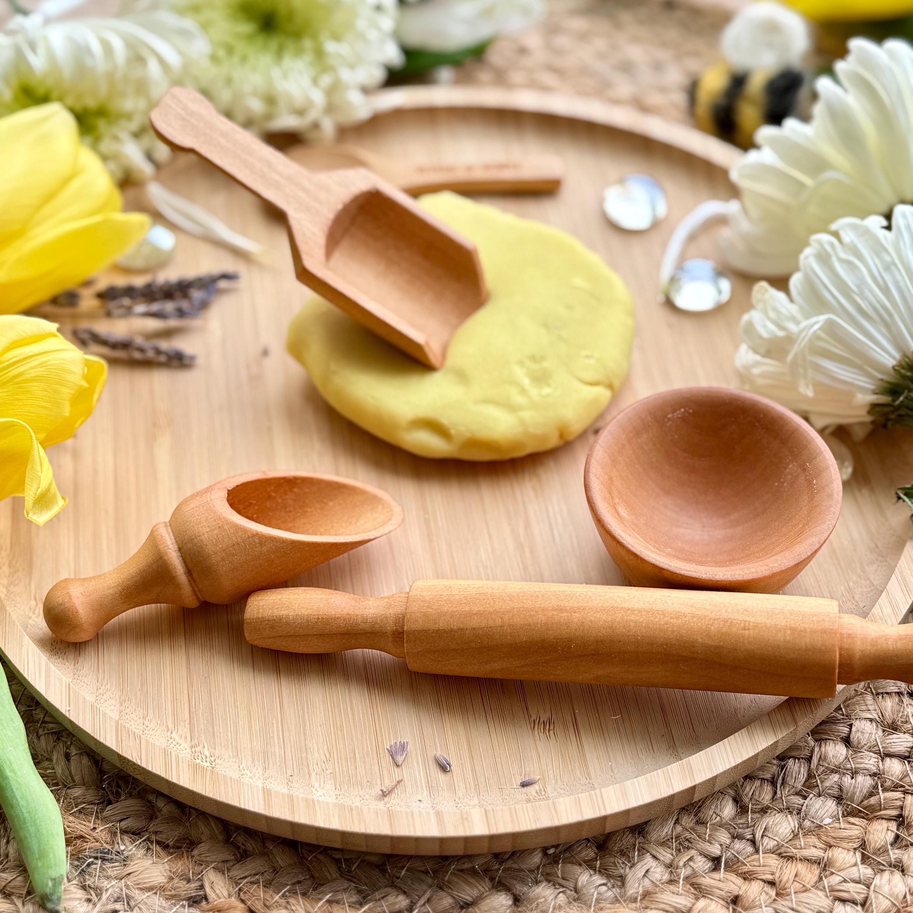 Play Dough Sculpting Essentials: Mini Starter Toolkit, Sustainable ...