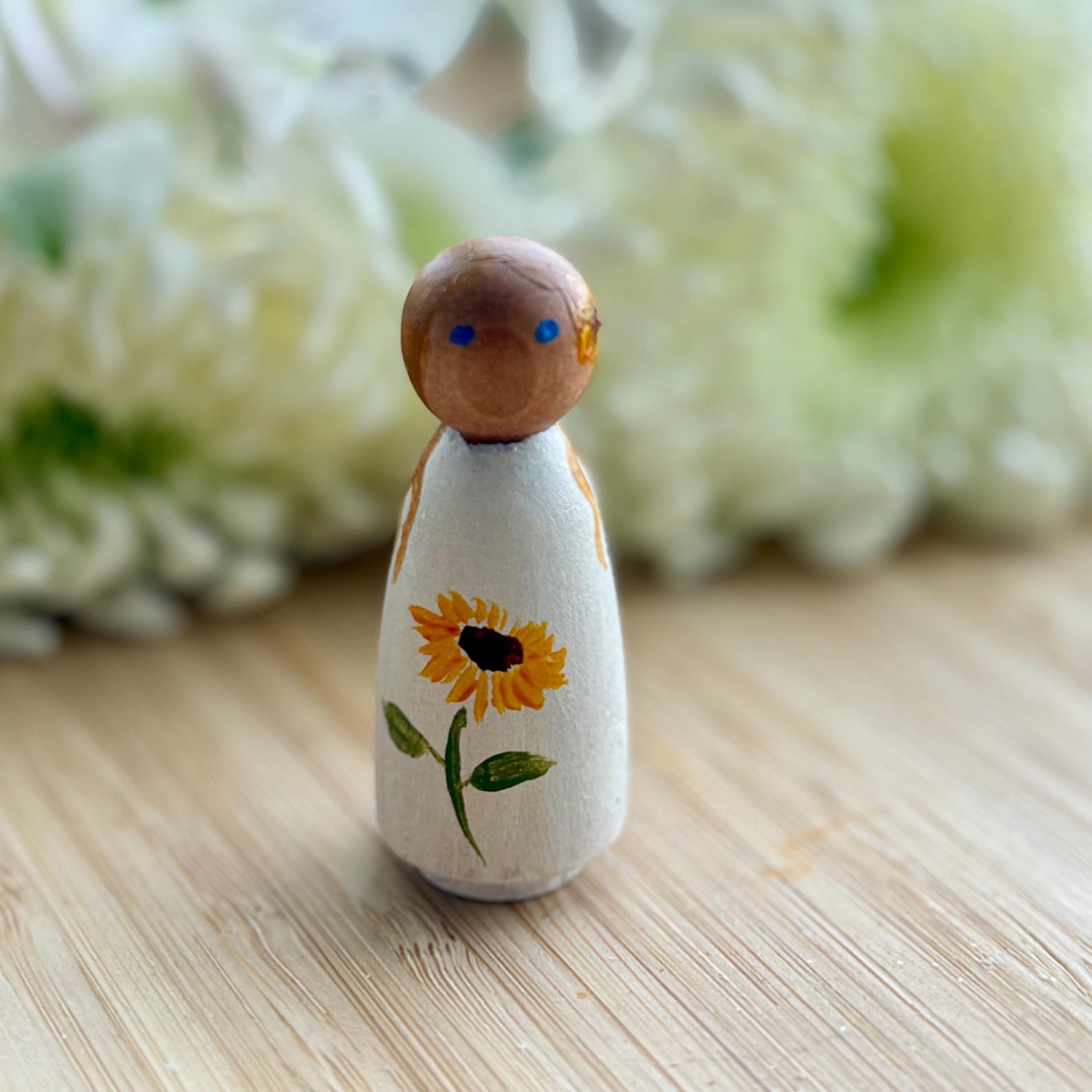 4 Seasons Hand-painted Peg Dolls - Waldorf-inspired Heirloom Toy for ...