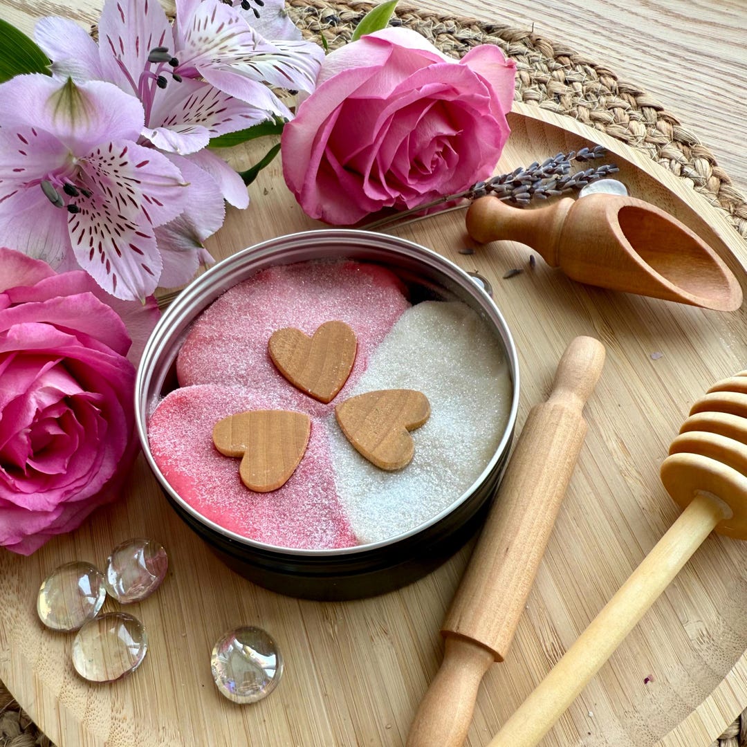 Valentine's Day Natural Play Dough, Better Together Biodegradable Red ...