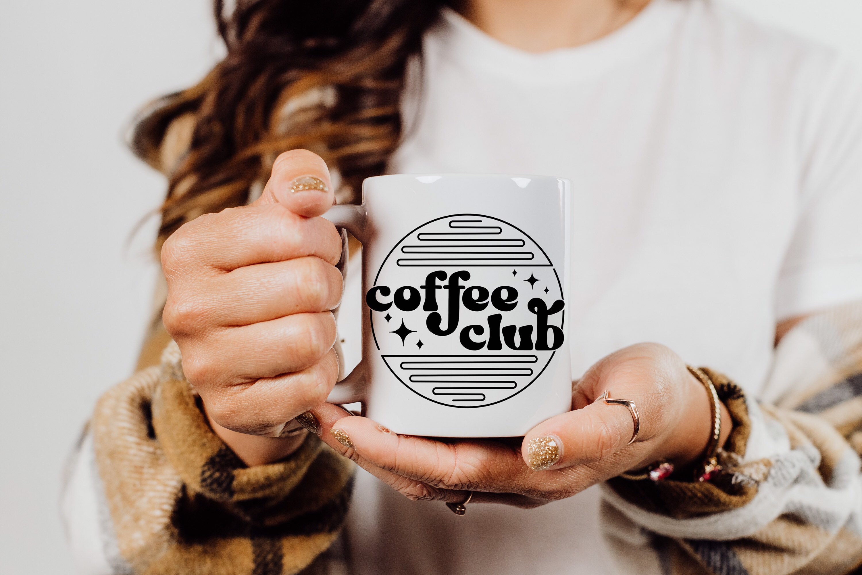 Coffee Club PNG + SVG | Charmingvibesco - Etsy