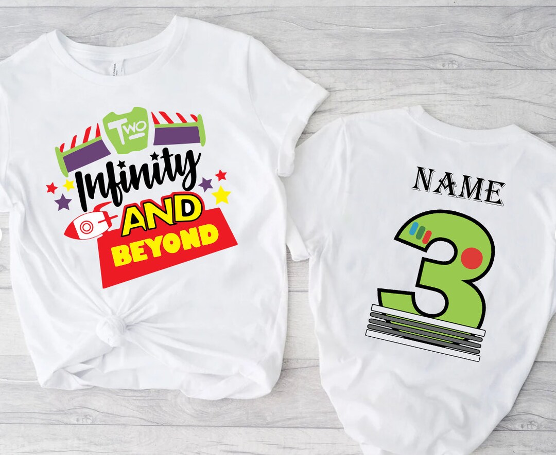 To Infinity and Beyond Matching Shirts disney Trip Shirt - Etsy