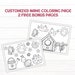 Personalized Coloring Page, Custom Coloring Page, Name Coloring Page ...