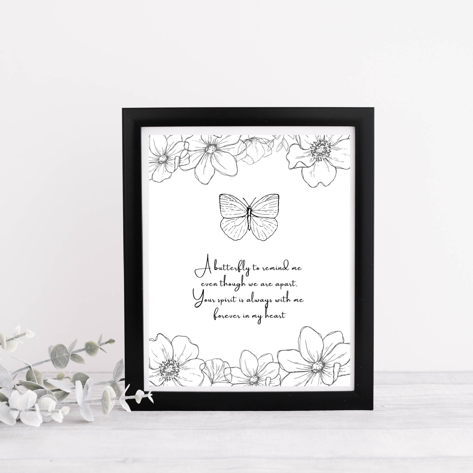 Line Art Miscarriage Keepsake, Infant Loss Gifts, Baby Pregnancy Loss ...