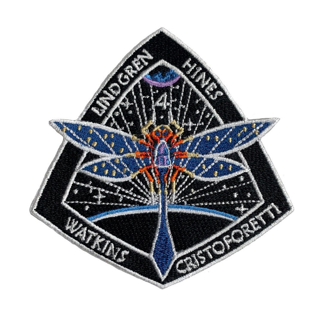 Spacex Crew-4 Patch (sew or Iron On) - Etsy