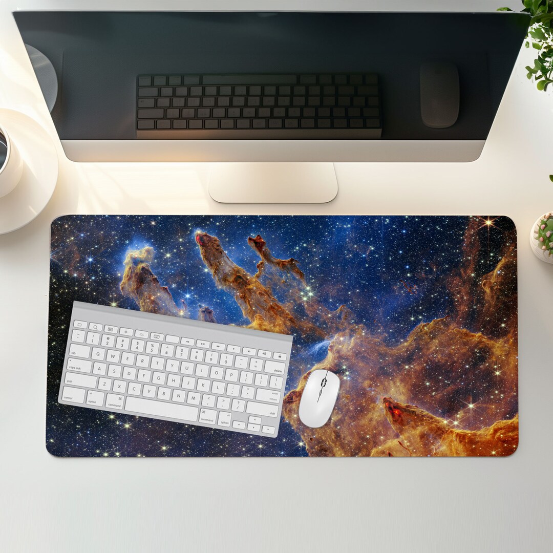 James Webb Space Telescope Pillars of Creation Extended 22x12 Mouse Pad ...