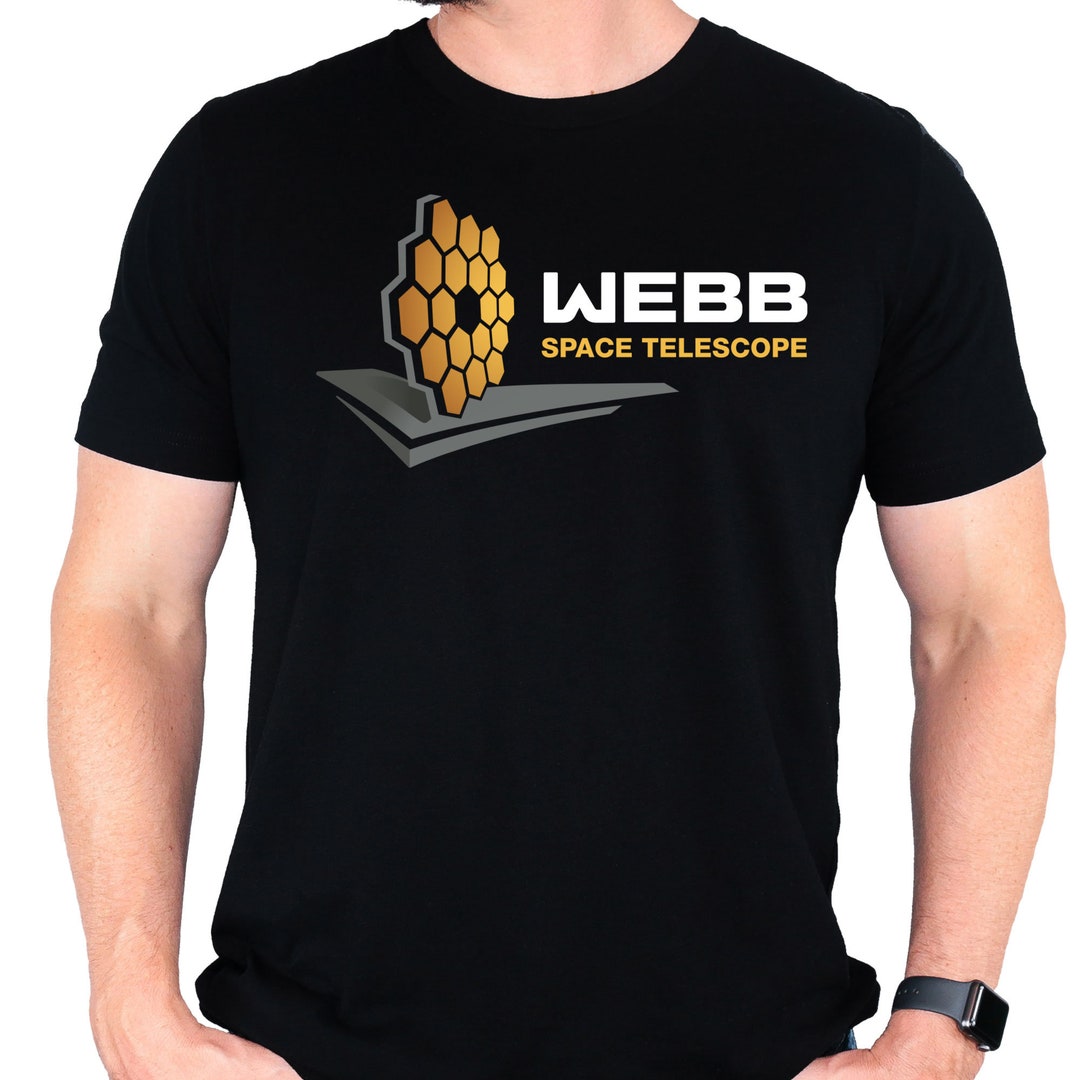 NASA Webb Telescope Logo Adult Shirt | JWST Shirt, Nasa T Shirt,nasa ...