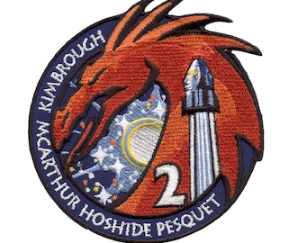 Spacex Crew-6 Patch sew or Iron On - Etsy